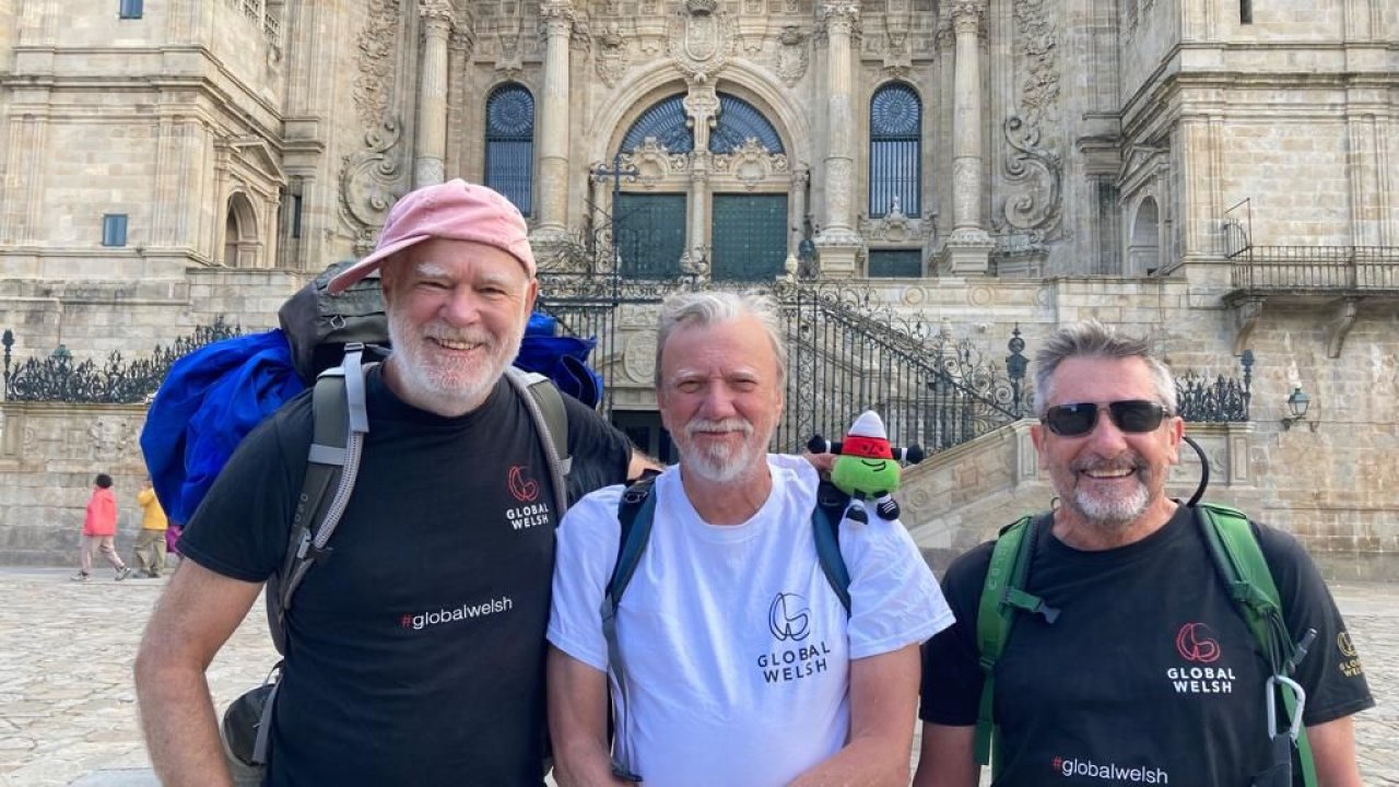 GlobalWelsh founder Walter May completes 196 mile walk raising Â£3,000 ...